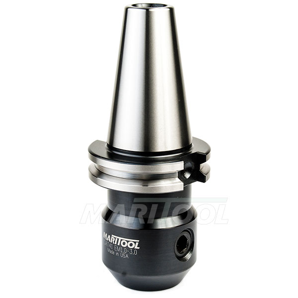 CAT40 1.0 END MILL TOOL HOLDER 3.0 Gage Length - Made in USA MariTool