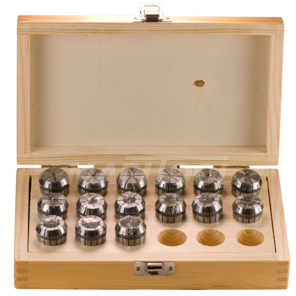 ER 25 COLLET SET 15 PIECE METRIC COLLETS MariTool