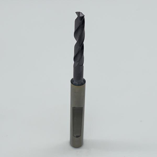 Solid Carbide 2 Flute Drill .1575 (4.0mm) Cutting Dia X .78 Flute ...