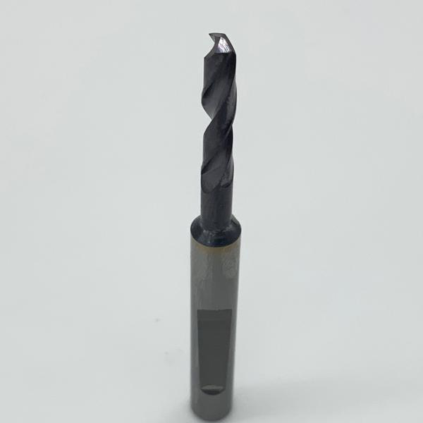 Solid Carbide 2 Flute Drill .1457 (3.7mm) Cutting Dia X .63 Flute ...