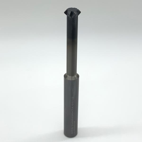 Solid Carbide Back Chamfer Endmill .375 Cutting Dia X 90 deg MariTool