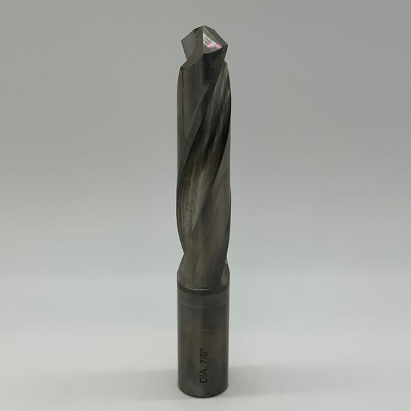 Solid Carbide 2 Flute Drill .8750 (7/8) Cutting Dia X 3.94 Flute Length ...