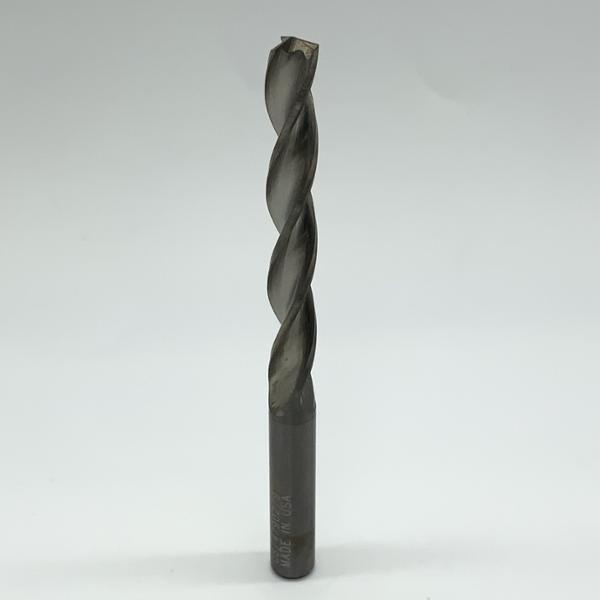 Solid Carbide 3 Flute Drill .3281 (21/64”) Cutting Dia X 2.25 Flute ...