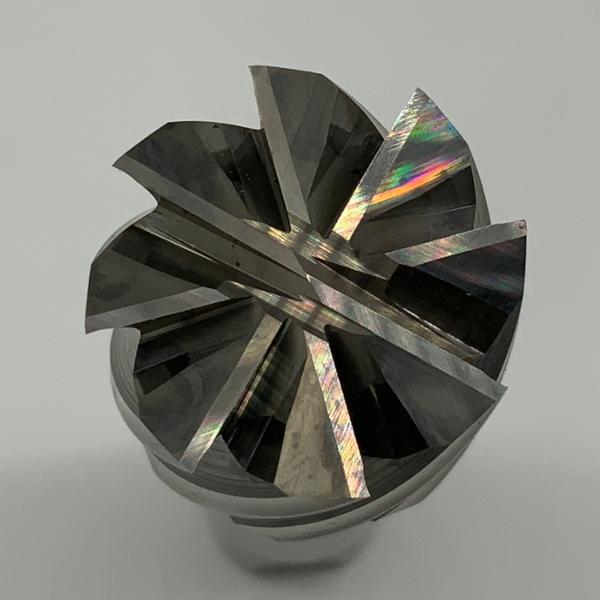 Solid Carbide 8 Flute Endmill .991 Cutting Dia X 1.00 Flute Length With ...