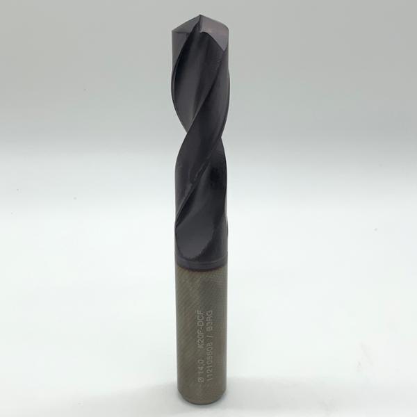 Solid Carbide 2 Flute Drill .5512 (14mm) Cutting Dia X 2.03 Flute ...