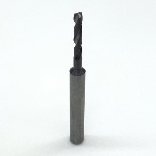 Solid Carbide 2 Flute Drill .1250 (1/8) Cutting Dia X .65 Flute Length ...