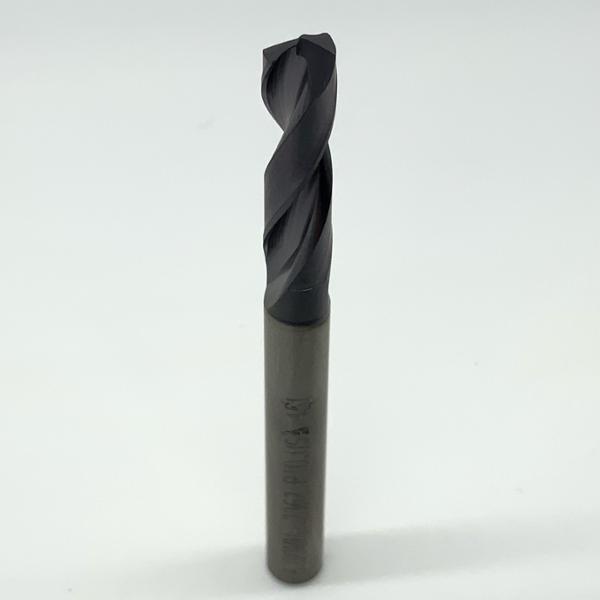 Solid Carbide 2 Flute Drill .2362 (6.0mm) Cutting Dia X .90 Flute ...